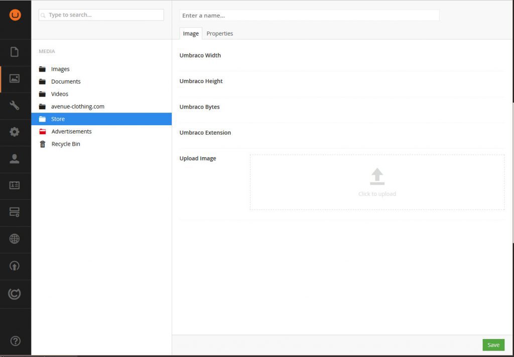 Umbraco 7 and uCommerce 7 - Using the image cropper tool - Edge Webware, Inc.